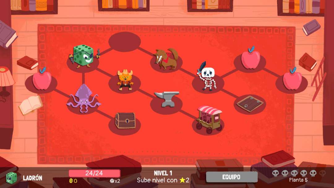 DICEY DUNGEONS - Análisis - Orden del Pixel